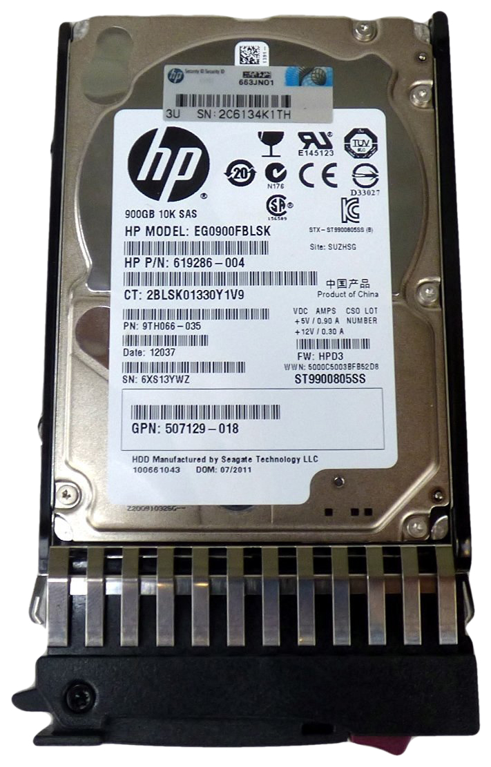 Жесткий диск HP 900ГБ (507129-018)