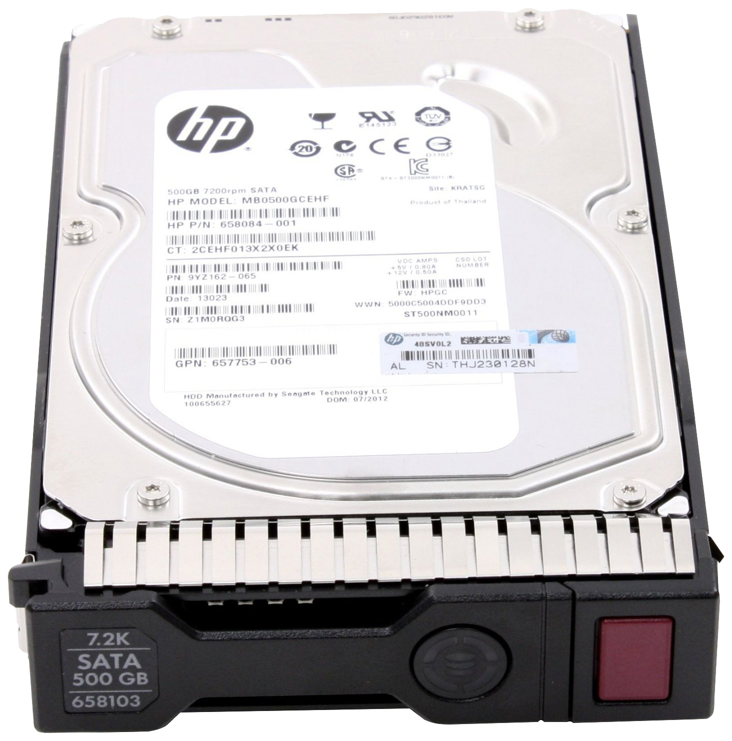 Жесткий диск HP 500ГБ (658071-B21)