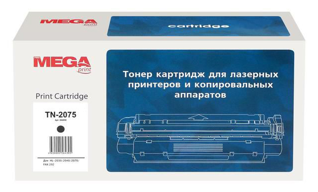 Картридж для лазерного принтера ProMEGA Print TN-2075, черный