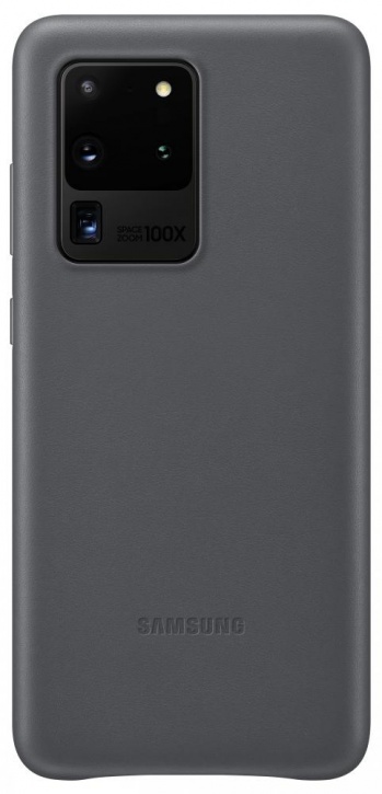 Чехол Samsung Leather Cover Z3 для Galaxy S20 Ultra Grey