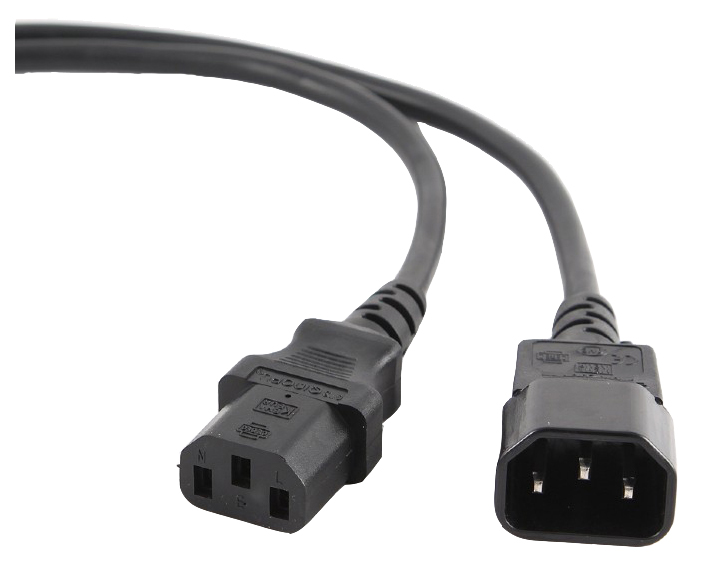 Кабель Cablexpert IEC 320 C13-IEC 320 C14, M-F 3м Black (PC-189-VDE-3M)
