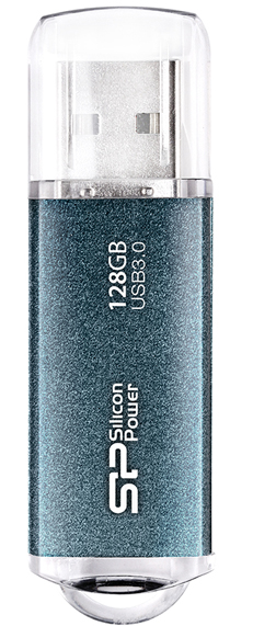 Флешка Silicon Power Marvel M01 128ГБ Blue (SP128GBUF3M01V1B)