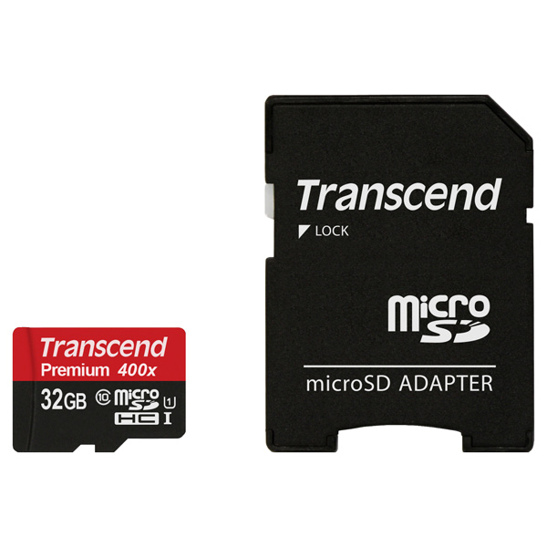 Карта памяти Transcend Micro SDHC Premium TS32GUSDU1 32GB