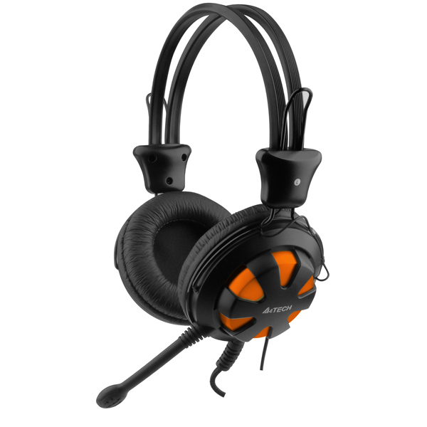 Гарнитура A4Tech HS-28-3 Orange/Black