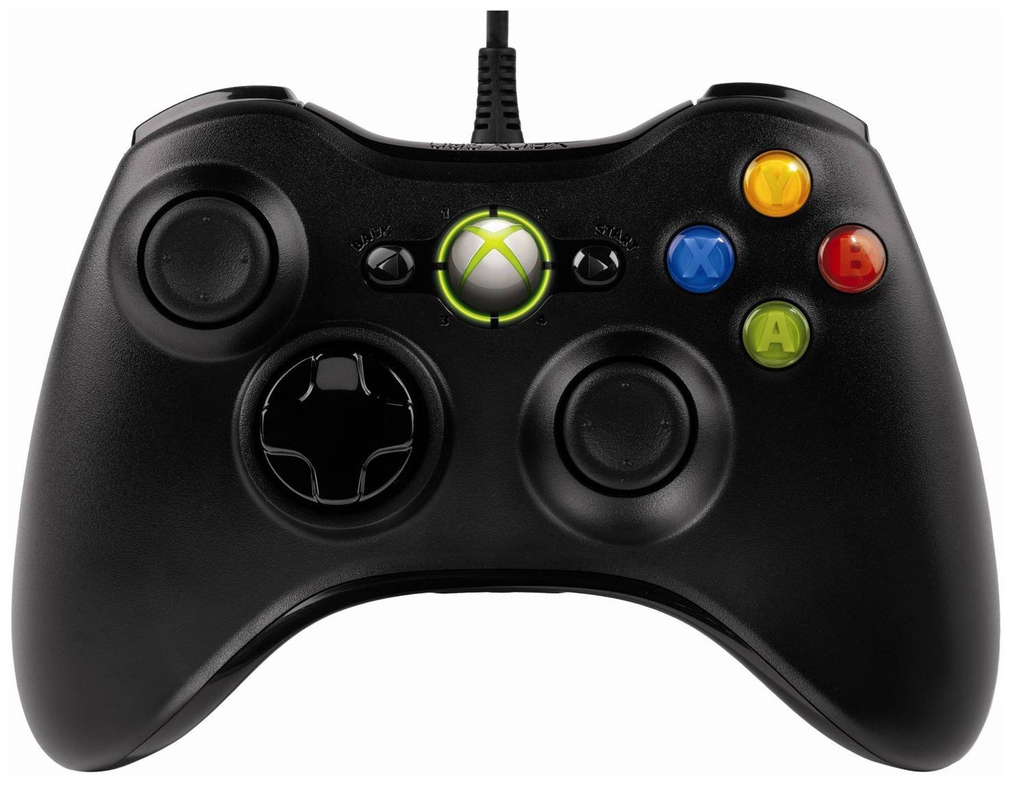 Геймпад NoBrand для Xbox 360 Black (Не оригинал)