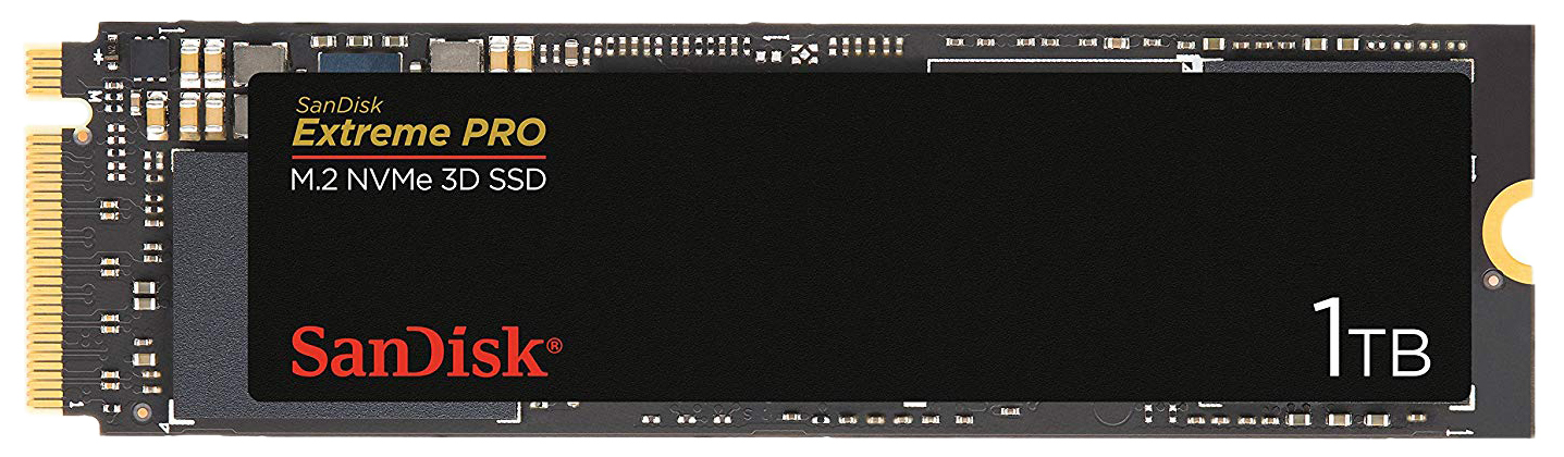 SSD накопитель SanDisk Extreme PRO M.2 2280 1 ТБ (SDSSDXPM2-1T00-G25)