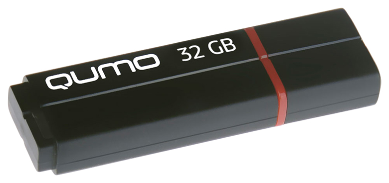 Флешка QUMO Speedster 32ГБ Black (QM32GUD3-SP-black)