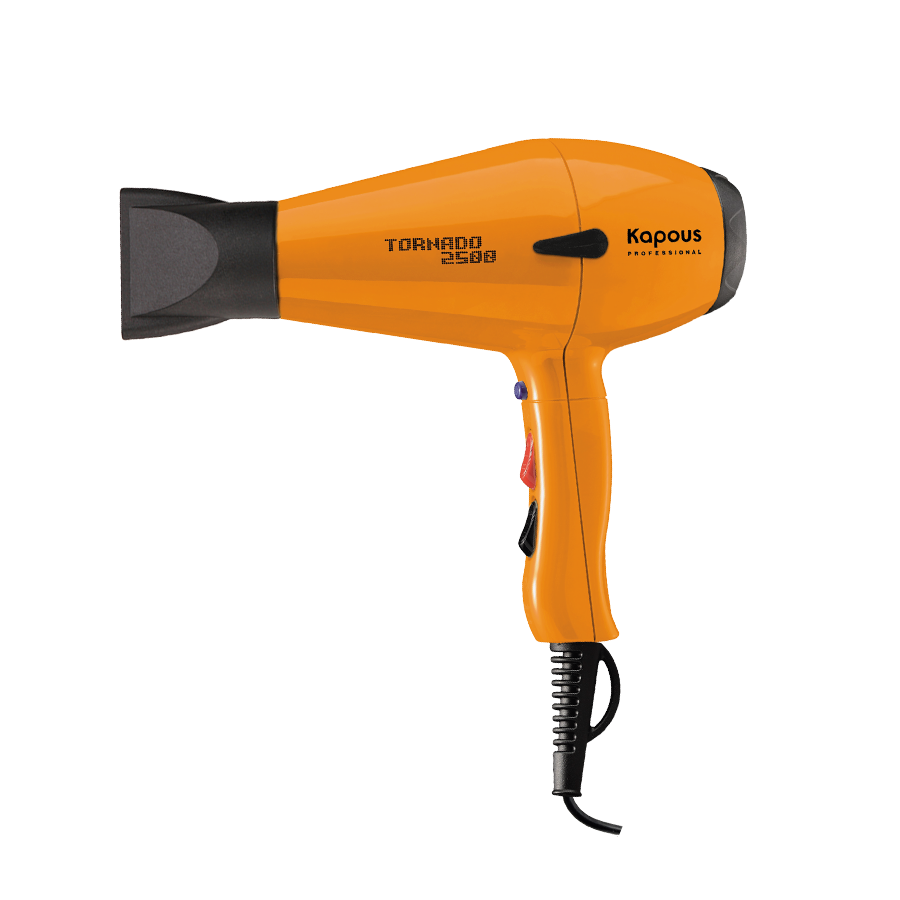 Фен Kapous Tornado 2500 2500 Вт Orange