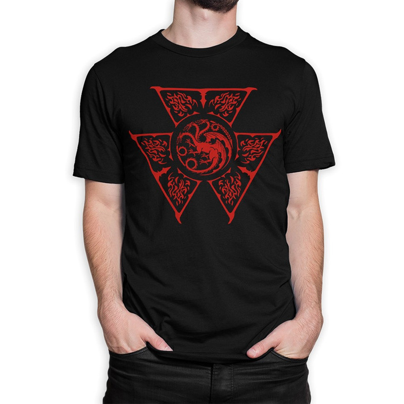 Футболка мужская DreamShirts Studio Дом Дракона - Игра Престолов черная M