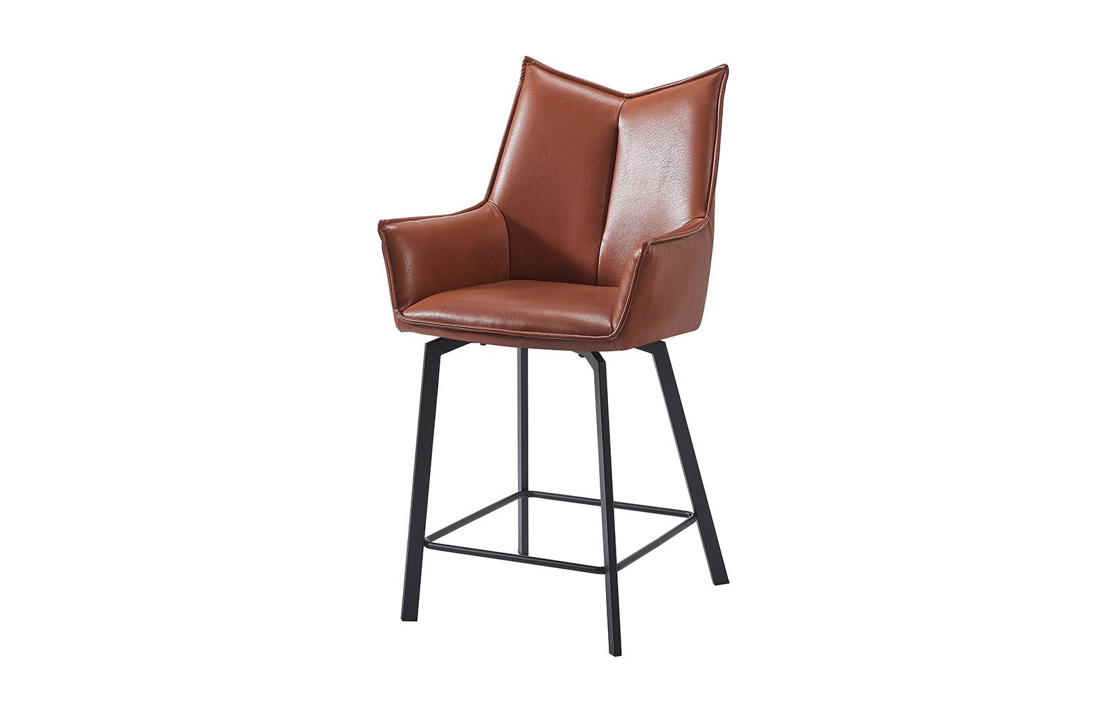 Полубарный стул ESF SOHO SOHOкоричневый, черный/коричневый