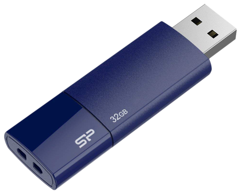 USB-флешка Silicon Power Ultima U05 32GB Blue (SP032GBUF2U05V1D)