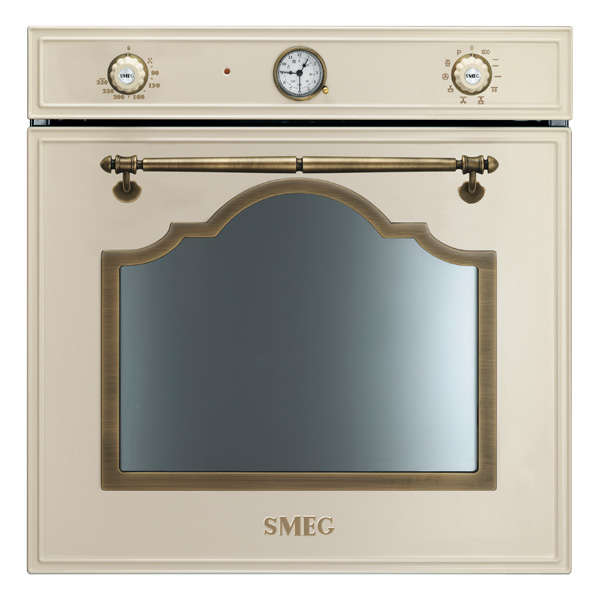 Встраиваемый электрический духовой шкаф Smeg SFP750POPZ Beige