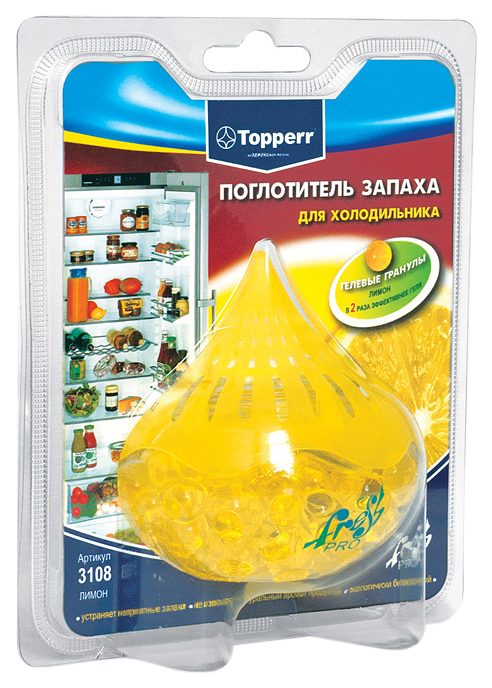 Нейтрализатор запахов Topperr 3108 Лимон 100 г