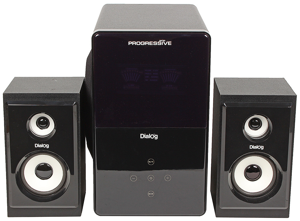 Колонки компьютерные Dialog Progressive AP-220 Black