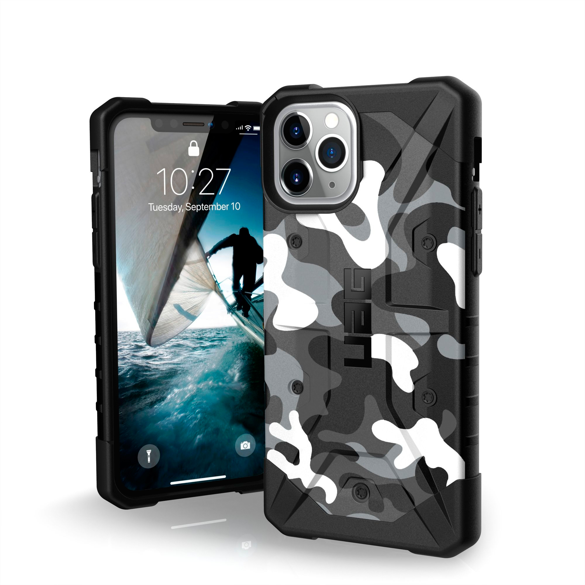 Чехол Urban Armor Gear Pathfinder для iPhone 11 Pro Arctic Camo