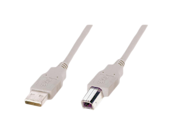 Кабель Atcom USB A-USB B, M-M 3м White (AT3795)