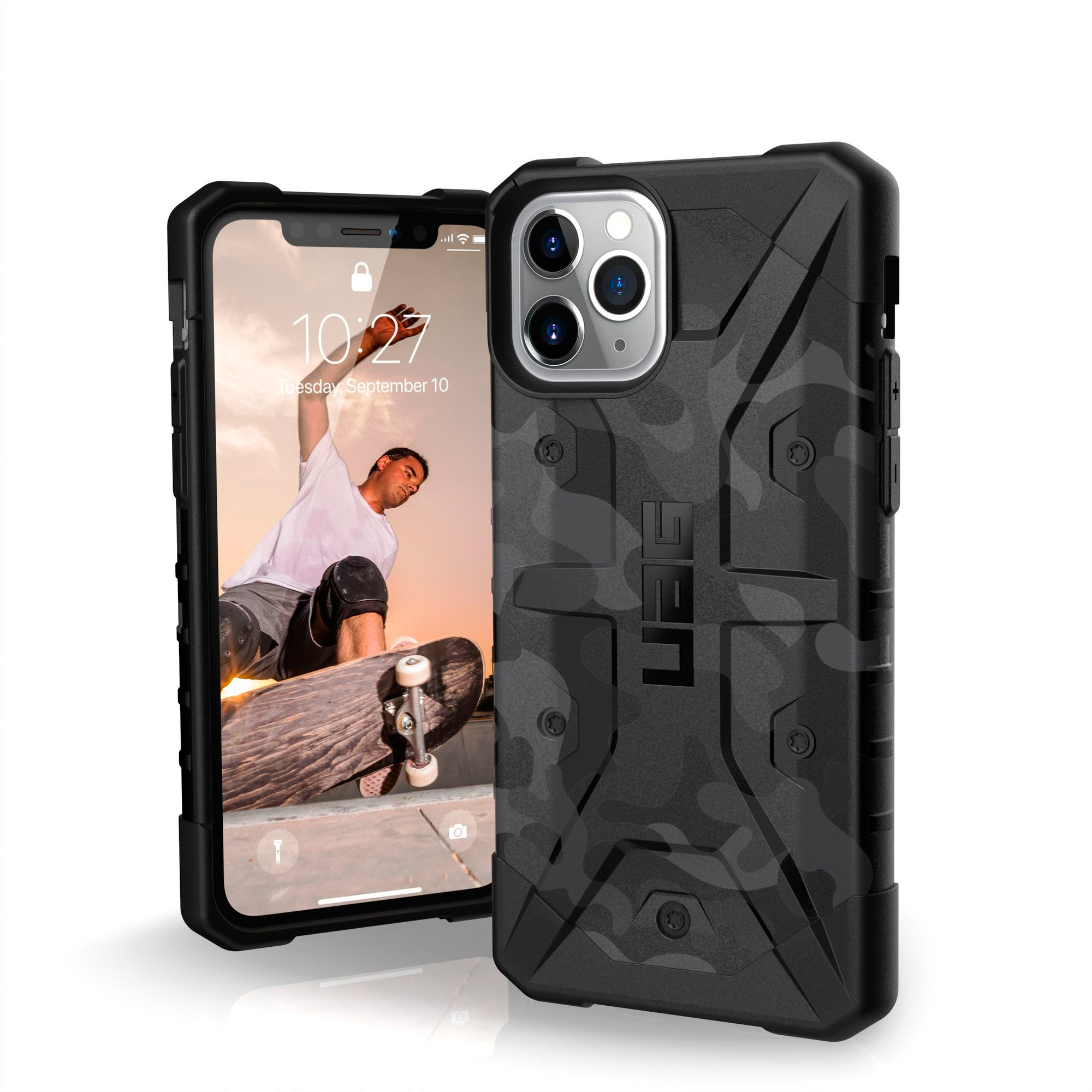 Чехол Urban Armor Gear Pathfinder для iPhone 11 Pro Midnight Camo