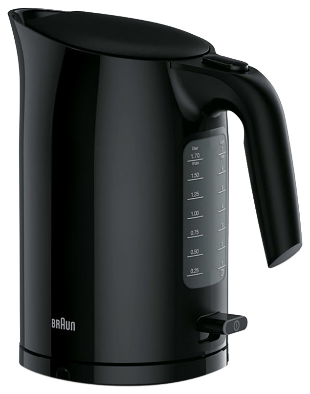 Чайник электрический Braun PurEaSe 1.7 л Black