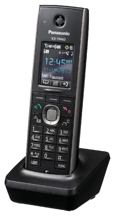 Дополнительная трубка к телефону Panasonic KX-TPA60RUB DECT 1880-1900MHz, 300м черный