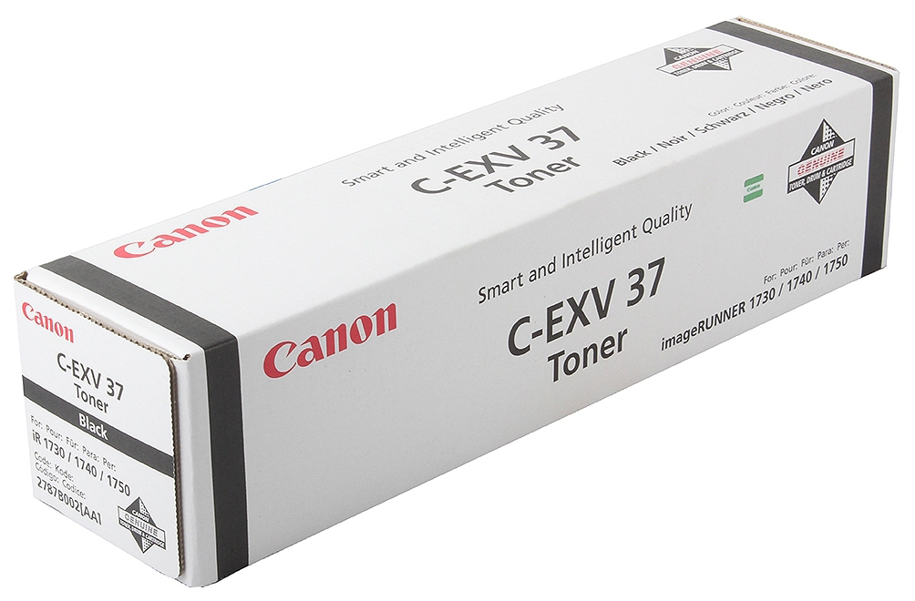 Тонер для лазерного принтера Canon C-EXV37 черный, оригинал