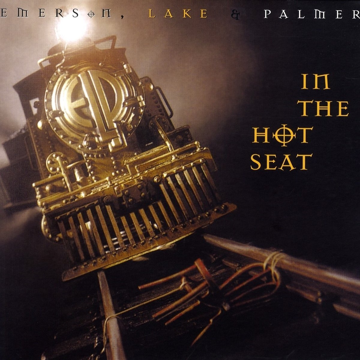 EMERSON LAKE & PALMER IN THE HOT SEAT (LP)