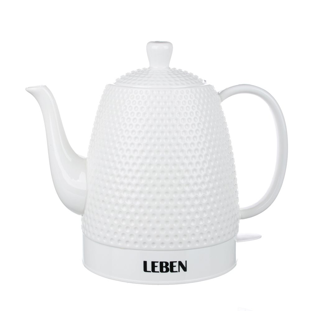 Чайник электрический LEBEN 291-031 1.5 л белый