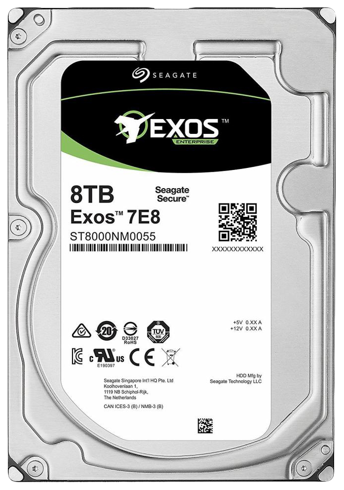 Жесткий диск Seagate Exos 8ТБ (ST8000NM0055)