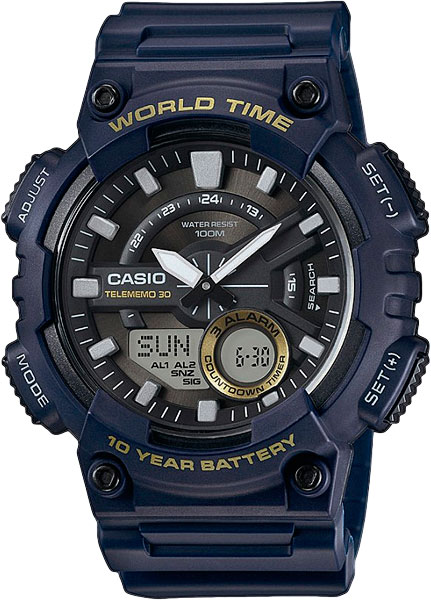 Наручные часы кварцевые мужские Casio Collection AEQ-110W-2A