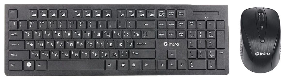 Комплект клавиатура+мышь Incar (Intro) DW610 Черный