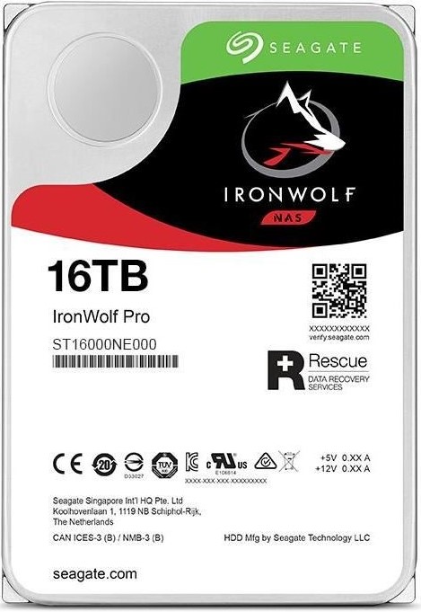 Жесткий диск Seagate IronWolf Pro 16ТБ (ST16000NE000)