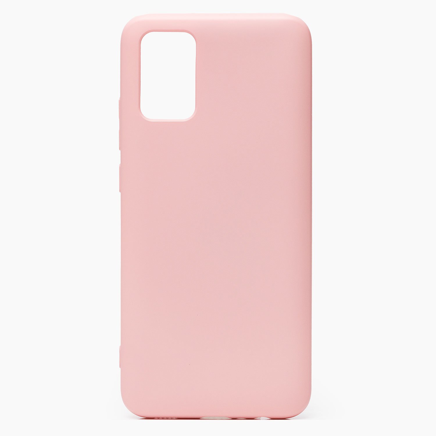 Чехол Samsung SM-A025F (Galaxy A02s) силиконовый Soft Touch 2 светло-розовый