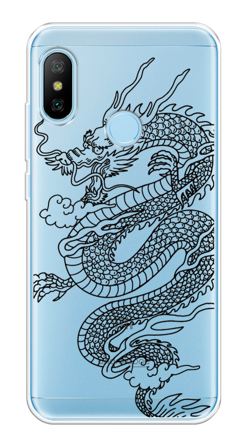 Чехол на Xiaomi A2 Lite "Большой китайский дракон"