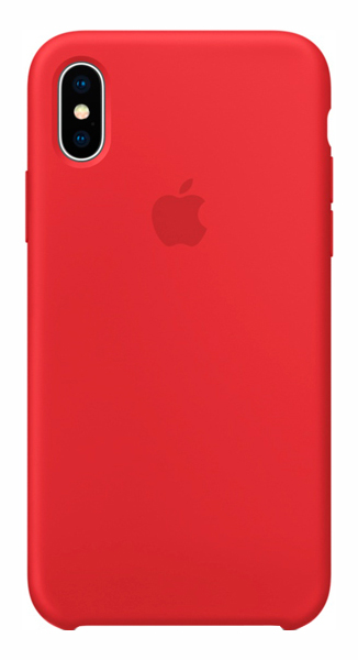 Накладка Apple Silicone Case (PRODUCT) RED MQT52ZM/A для iPhone X