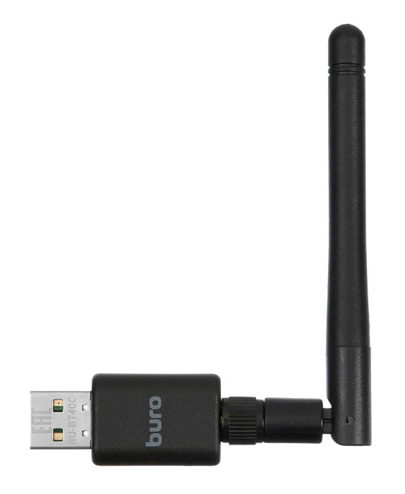 Bluetooth адаптер BURO BU-BT40С Black черный (1157305)