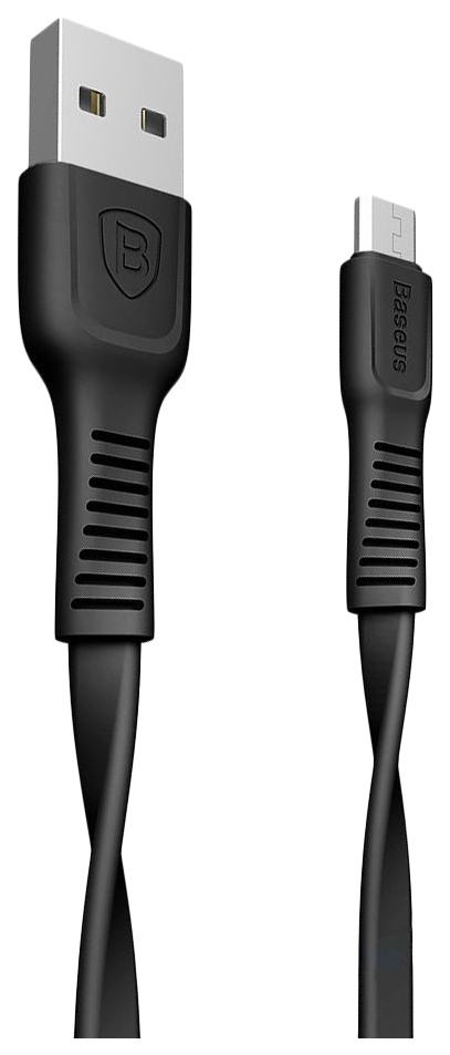 Кабель Baseus Tough microUSB 1м Black (CAMZYB01 )