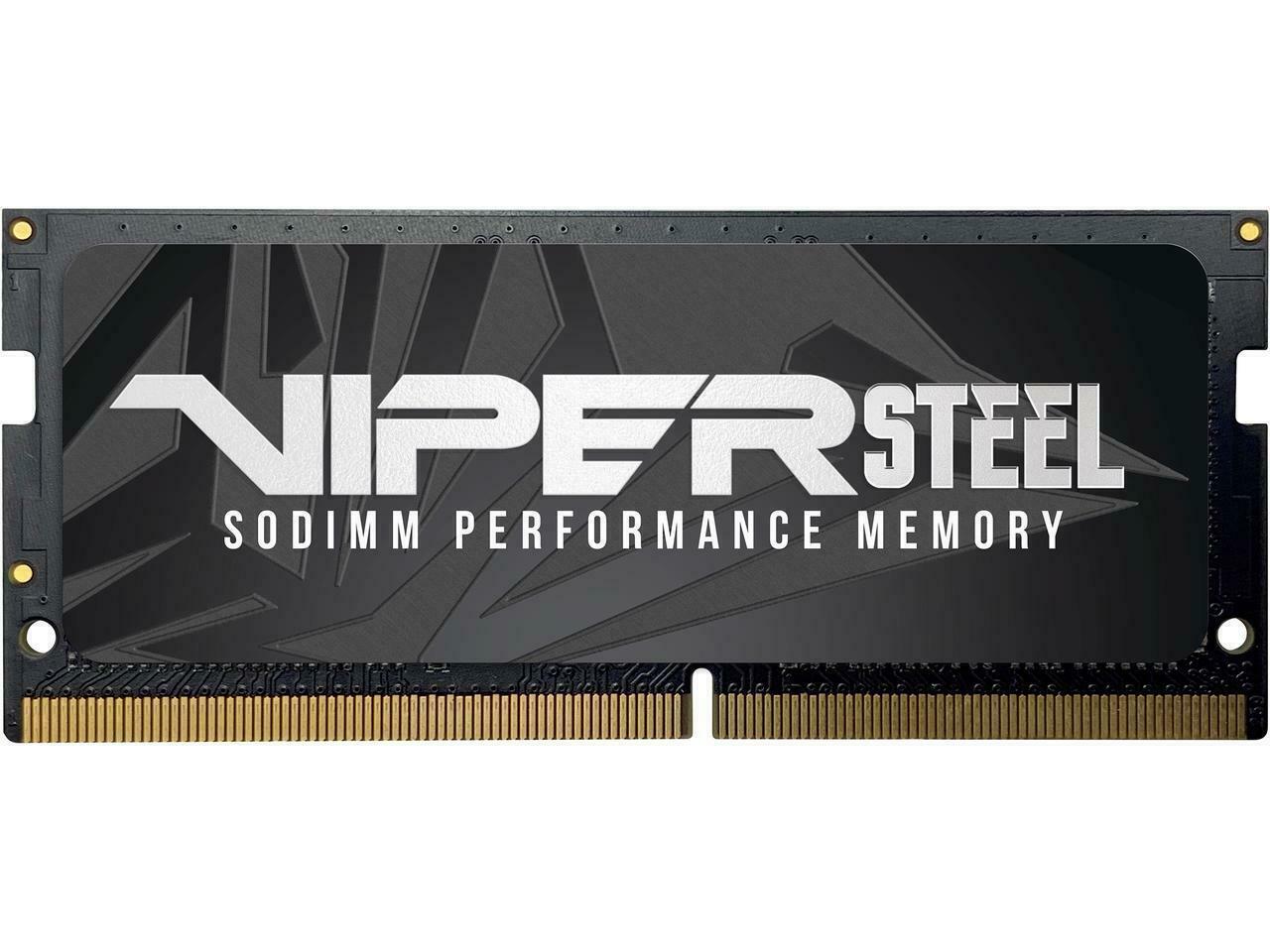 Оперативная память Patriot Viper Steel 8Gb DDR4 2400MHz SO-DIMM (PVS48G240C5S)