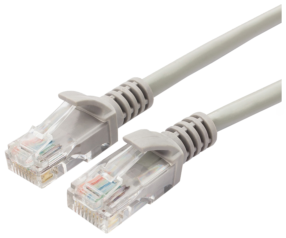 Кабель Cablexpert RJ45-RJ45, M-M 10м Grey (PP10-10M)