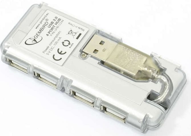 Концентратор USB 2,0 Gembird UHB-C244