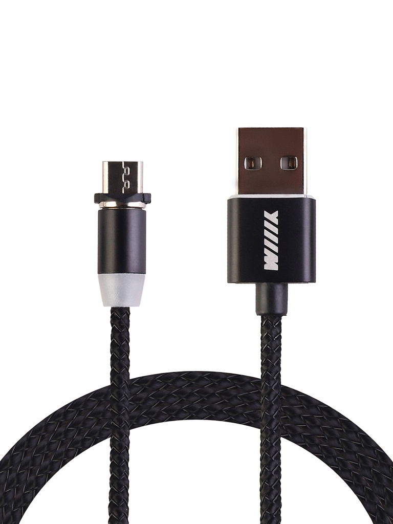 Кабель WIIIX CBM980-UMU-10B microUSB 1м Black