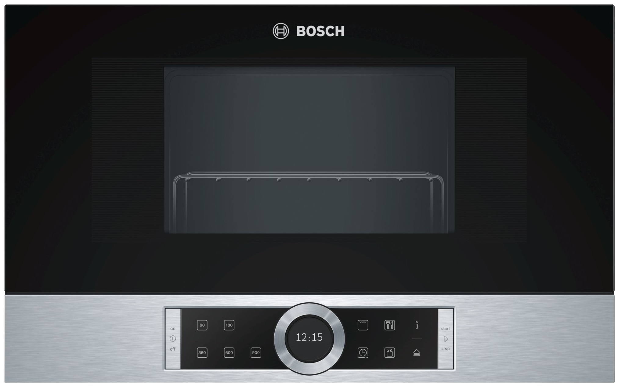 Встраиваемая микроволновая печь Bosch BEL634GS1 Black/Silver