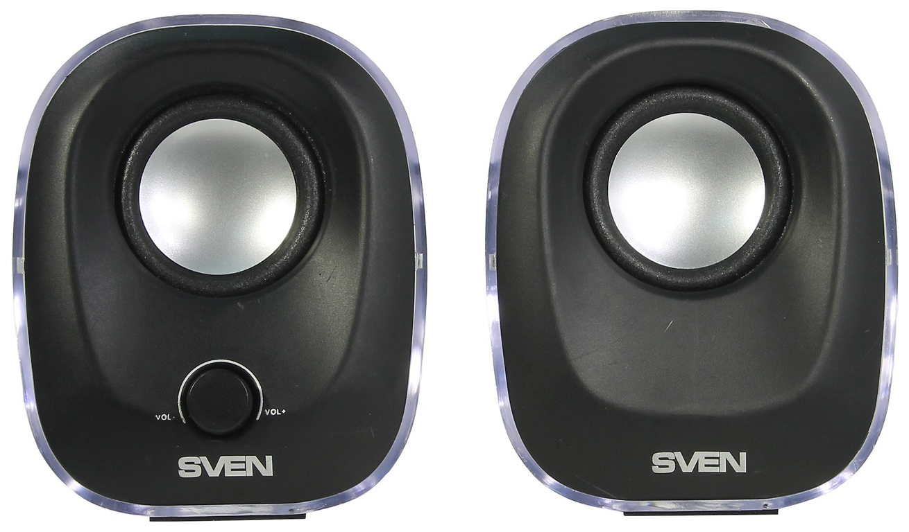 Колонки компьютерные Sven 330 Black (SV-014001)