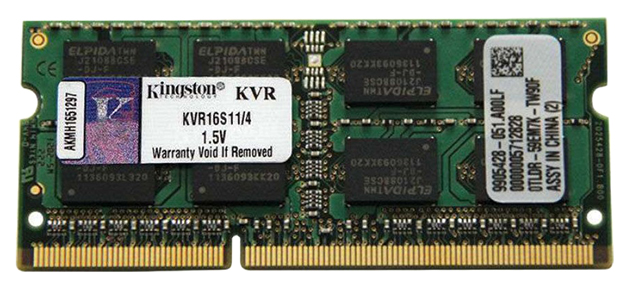 Оперативная память Kingston KVR16S11/4
