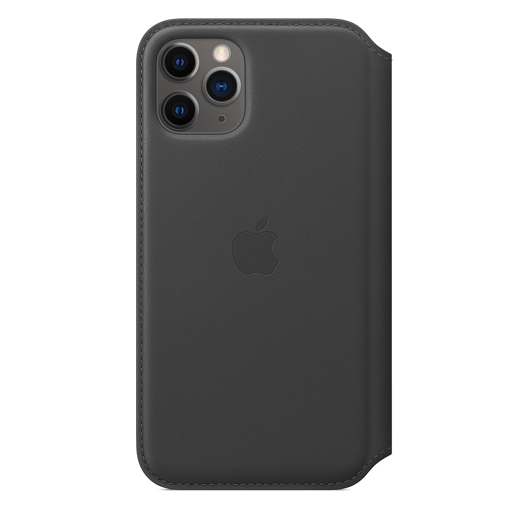 Чехол Apple для iPhone 11 Pro Leather Folio - Black