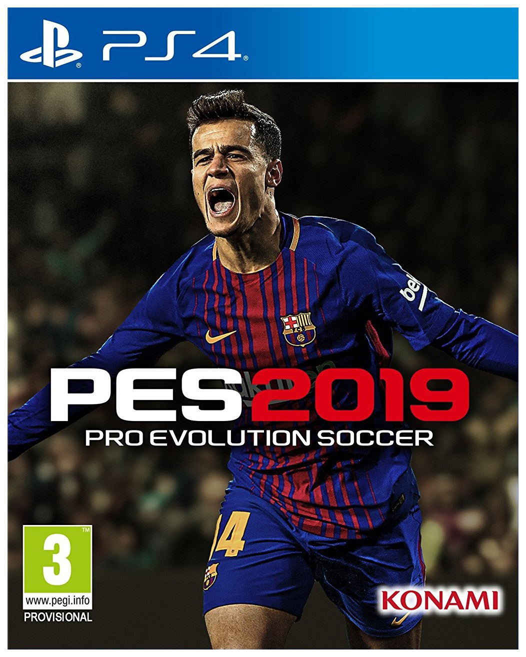 Игра Pro Evolution Soccer 2019 для PlayStation 4