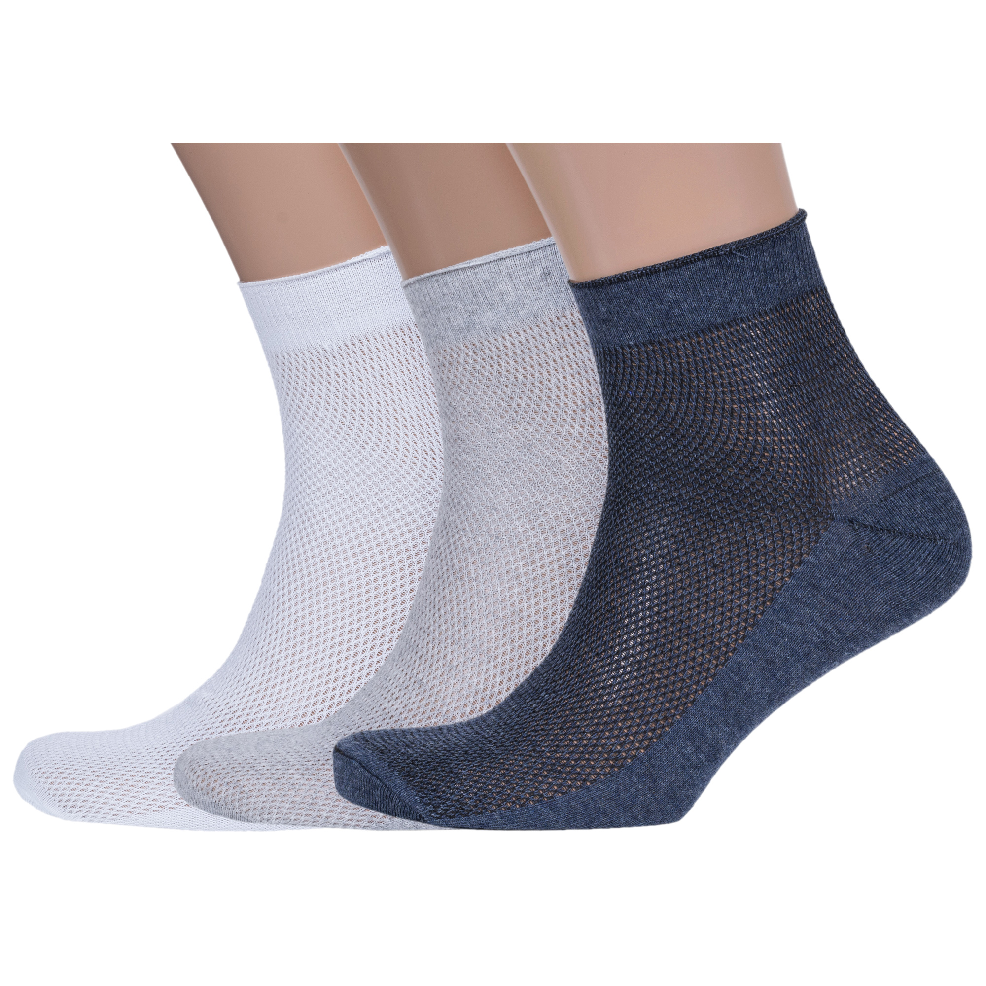 Комплект носков мужских Альтаир 3-А43 разноцветных 27