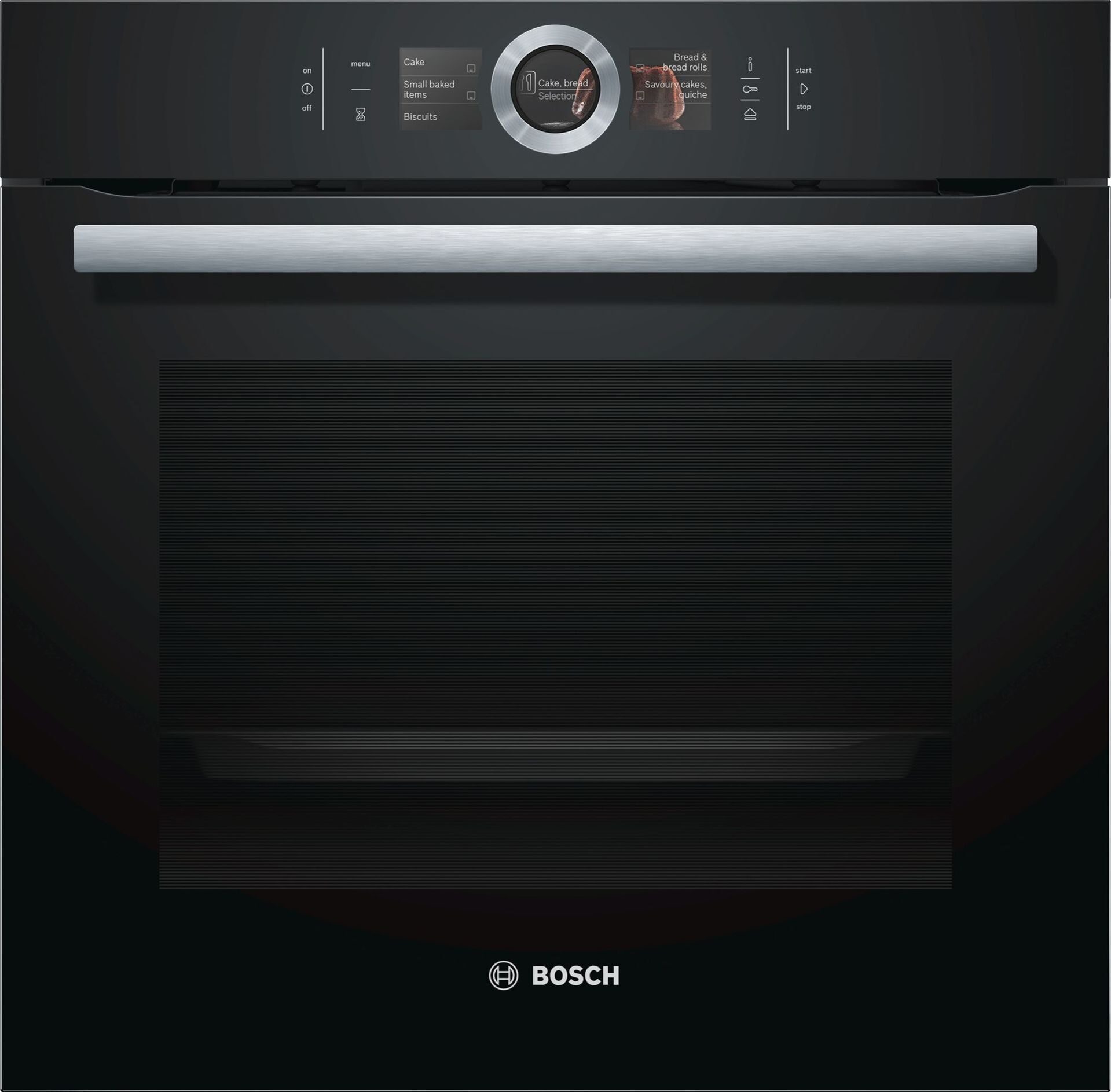 Встраиваемый электрический духовой шкаф Bosch HSG636BB1 Black