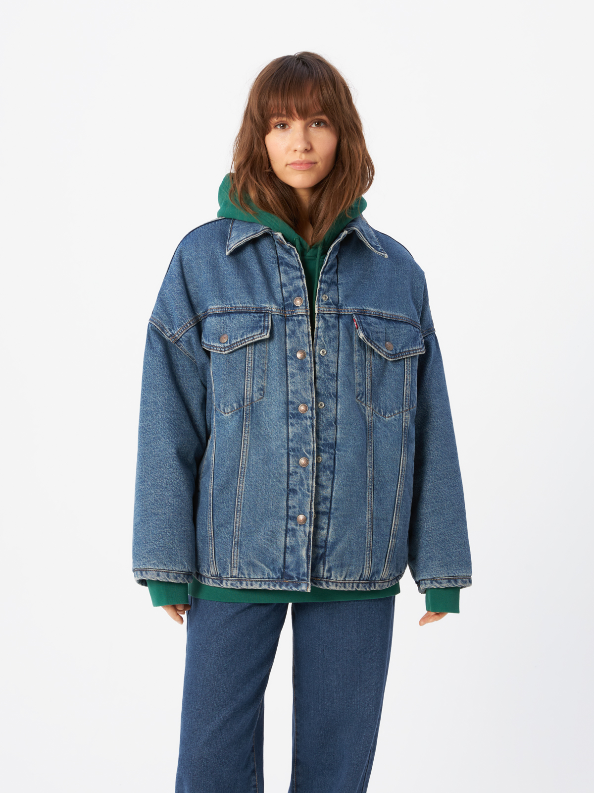 Джинсовая куртка женская Levi's A4856-0000 синяя M