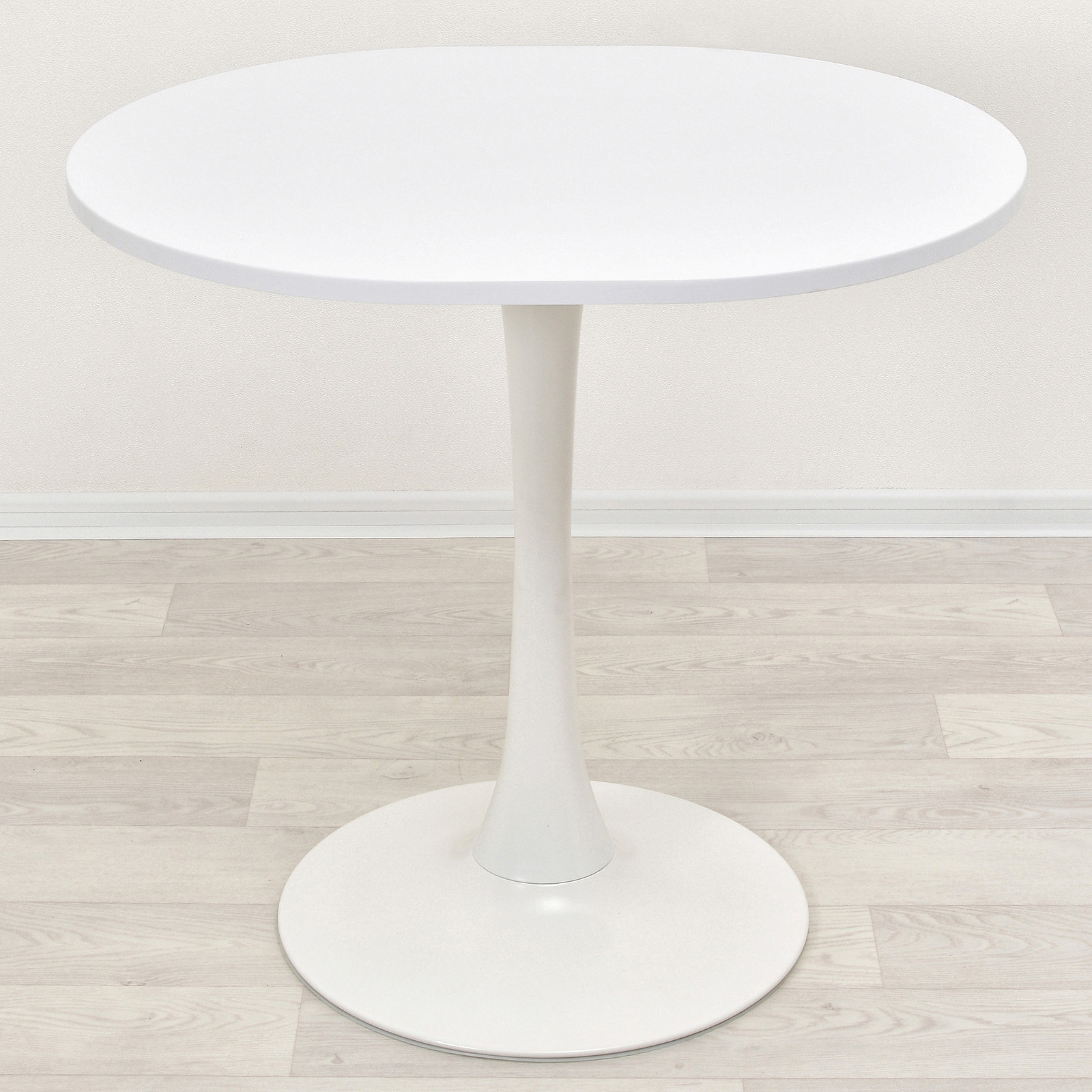 Кухонный стол из МДФ Mebel Apartment Tulip 23 белый/белый 900х700