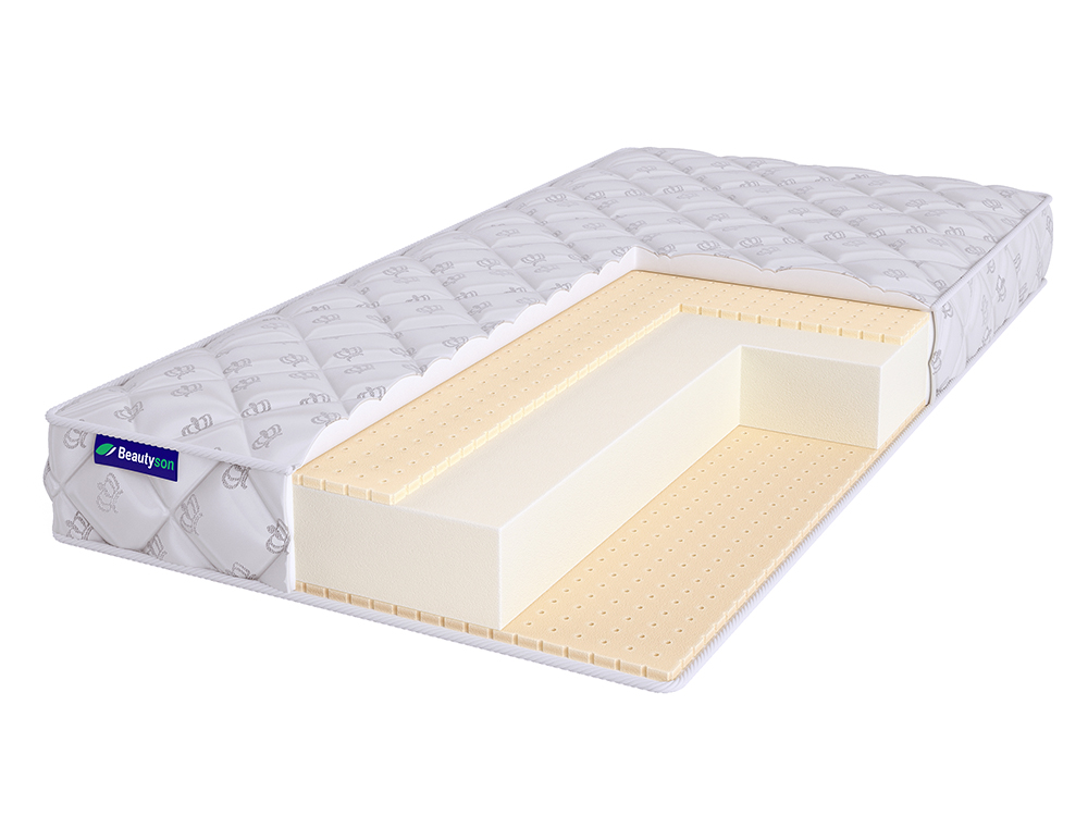 Матрас Beautyson Roll Foam 10 Latex Double, 105х135, 12 см, беспружинный