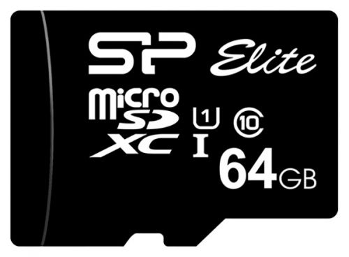 Карта памяти Silicon Power Elite Gold microSDXC 64GB (SP064GBSTXBU1V1G)